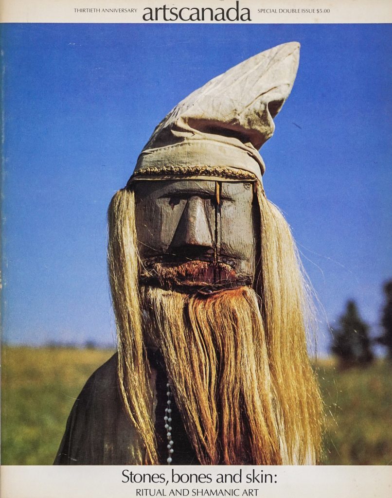 ARTS CANADA: STONES, BONES AND SKIN: RITUAL AND SHAMANIC ART - Feheley ...