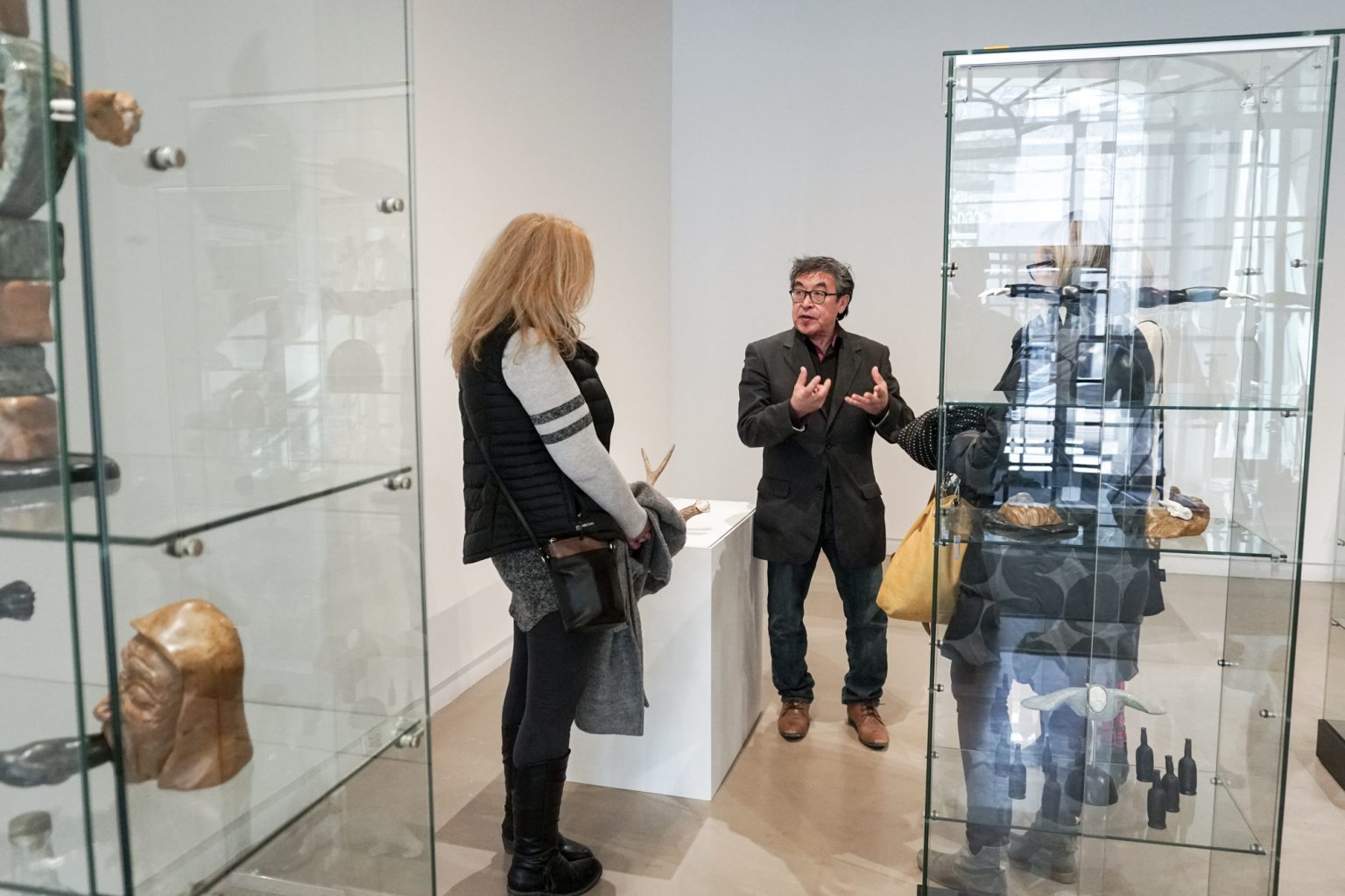 Bill Nasogaluak’s Shapeshifter - Inuit Art Exhibition & Photo Journal