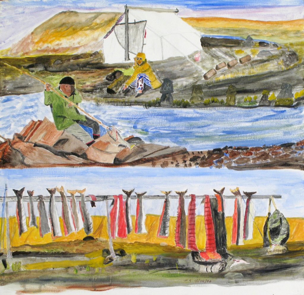 William Noah Solo Show - Inuit Indigenous Artist Gallery Exhibition