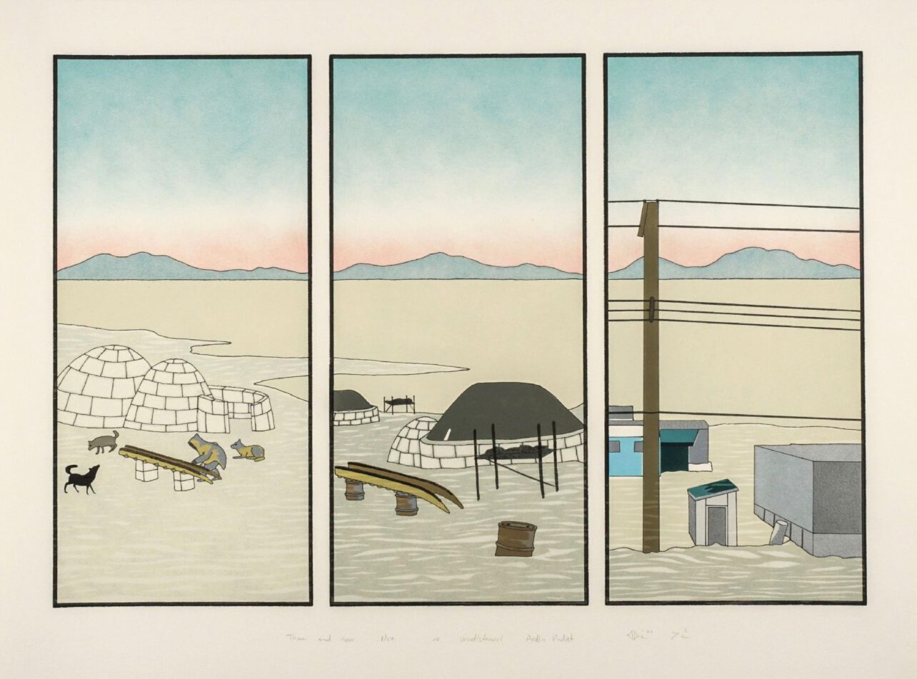 WOLF SPIRITS - Feheley Fine Arts - Inuit Art Gallery