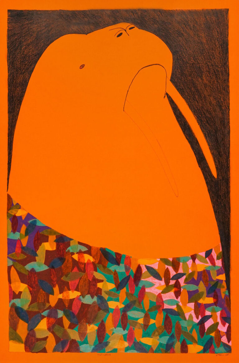 Inuit Art Available for Sale Online by Artist Ningeokuluk Teevee.