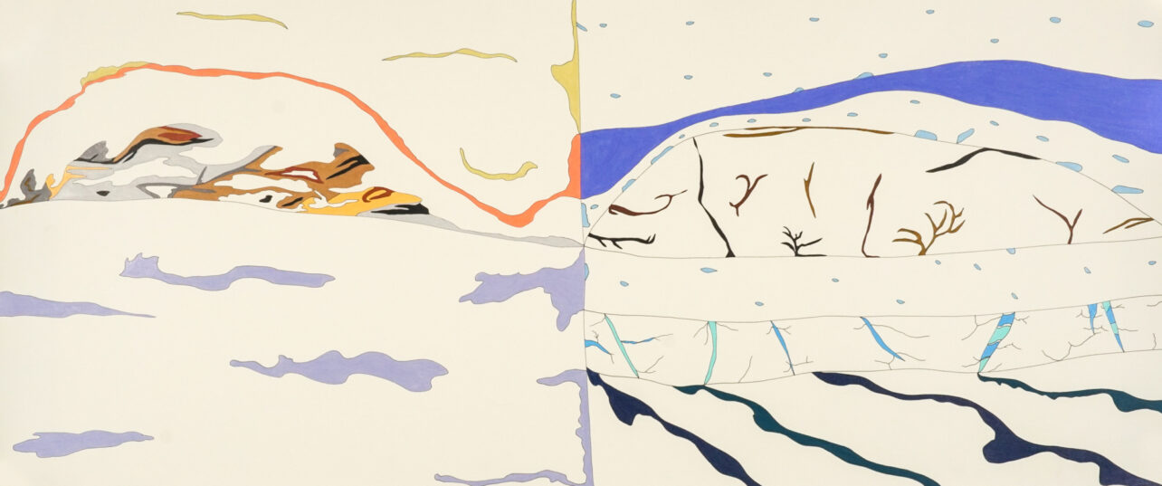 COMPOSITION (HOT AND COLD) - Indigenous Art Gallery Specializing in ...
