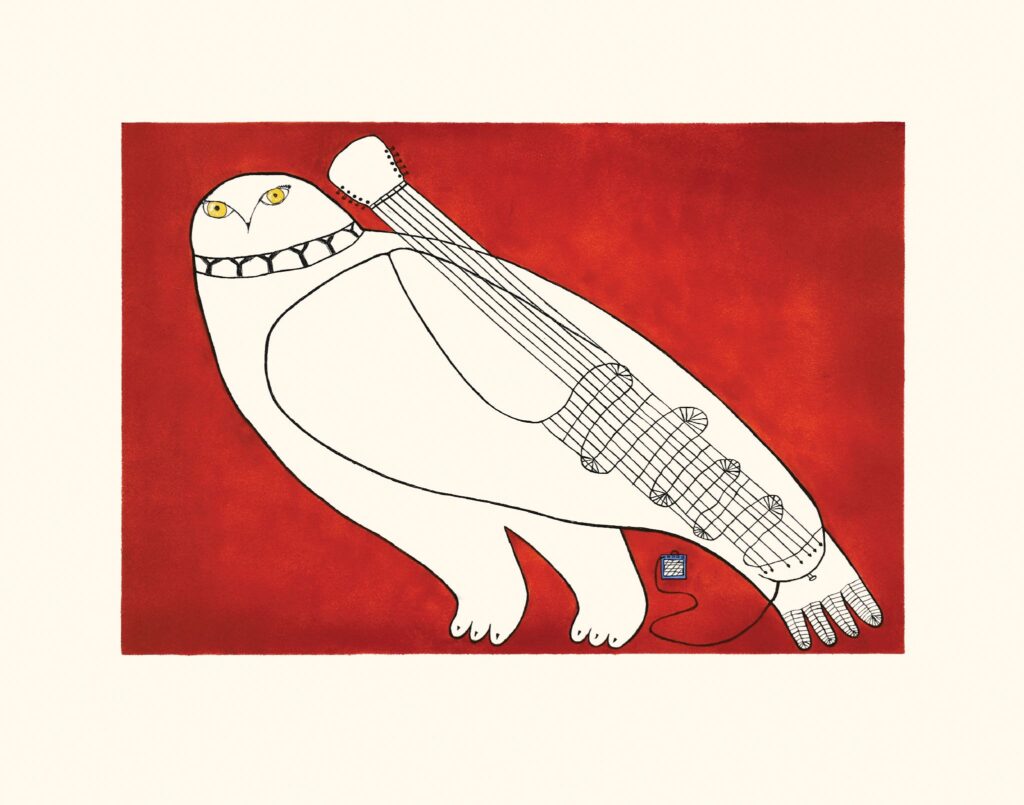 Inuit Art Available for Sale Online by Artist Ningeokuluk Teevee.